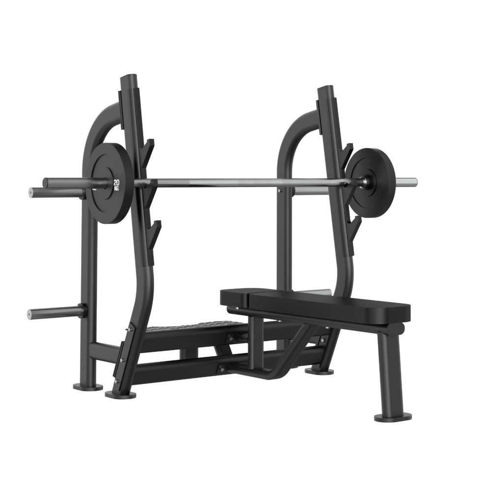 Hudson Steel Definition Olympic Flat Bench - All Pro Fitness Things